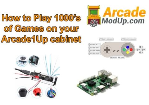 How to Upgrade Your Arcade1up to Play 1000's of Games - ArcadeModUp